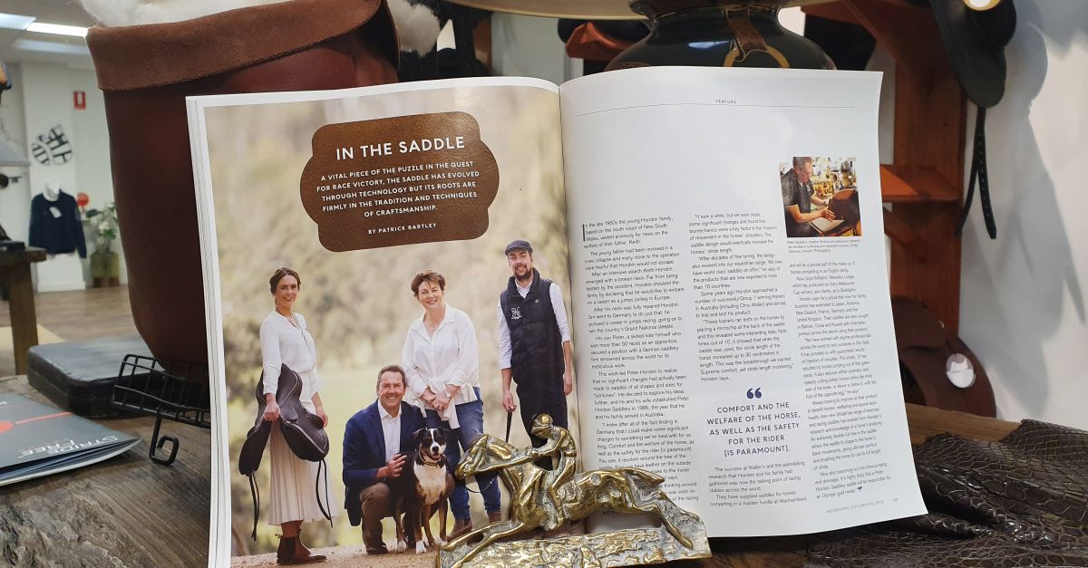THE HOROBIN STORY - CARNIVAL MAGAZINE - Peter Horobin Saddlery